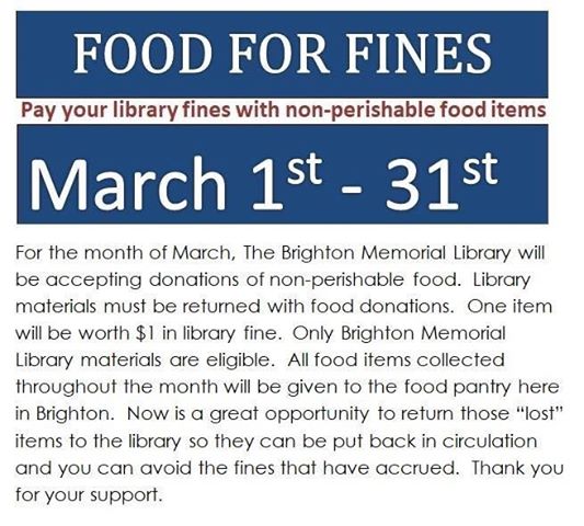 Village of Brighton Illinois - Library News
