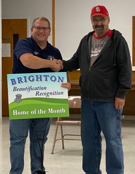 Village of Brighton Illinois - Beautification Recognition